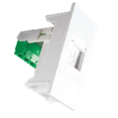 RJ 45 COMPUTER SOCKET WITH SHUTTER | Finolex Cables.