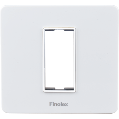 1M Face & MTG Plate | Finolex Cables.