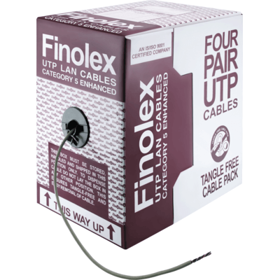 UTP - 4 Pair CAT - 5E | Finolex Cables.