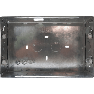 12 Module Compatible GI Metal Box | Finolex Cables.