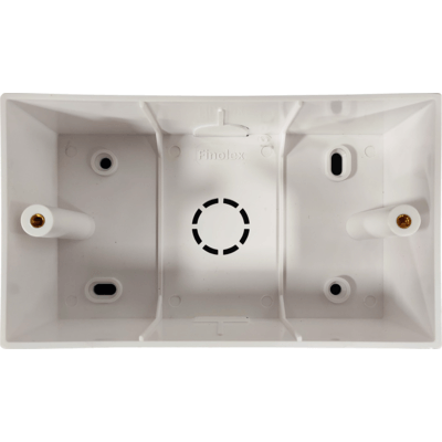 4 Module Surface Plastic Box | Finolex Cables.